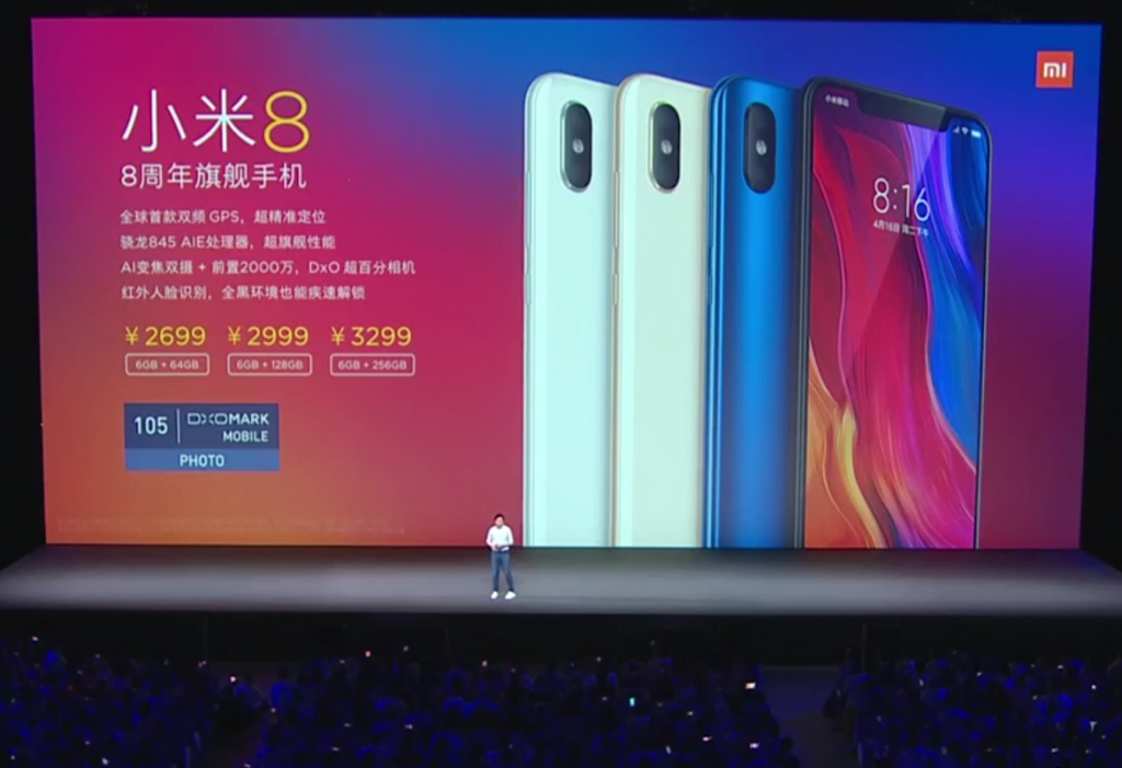 Xiaomi Launches 8 Anniversary Products Including the Flagship Mi 8 ...