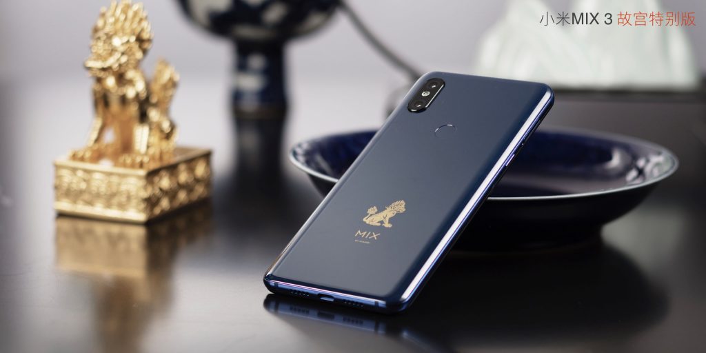 Xiaomi Mi MIX 3 Launched at the Palace Museum with Magnetic Sliding ...