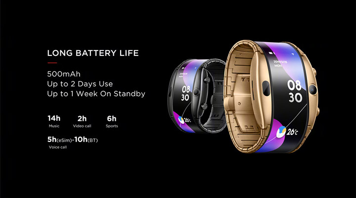 Nubia Unveils Nubia Alpha - The World’s First Wearable Phone With a ...