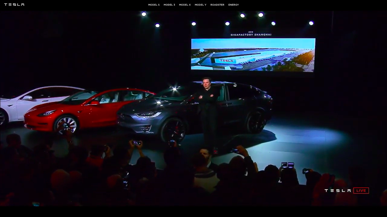 Tesla Launches Model Y — Shanghai Gigafactory to be Completed by the ...