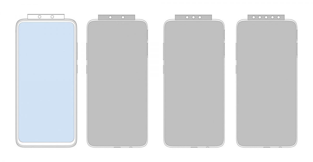 Xiaomi Files Patents with up to Seven Pop-up Cameras - Pandaily