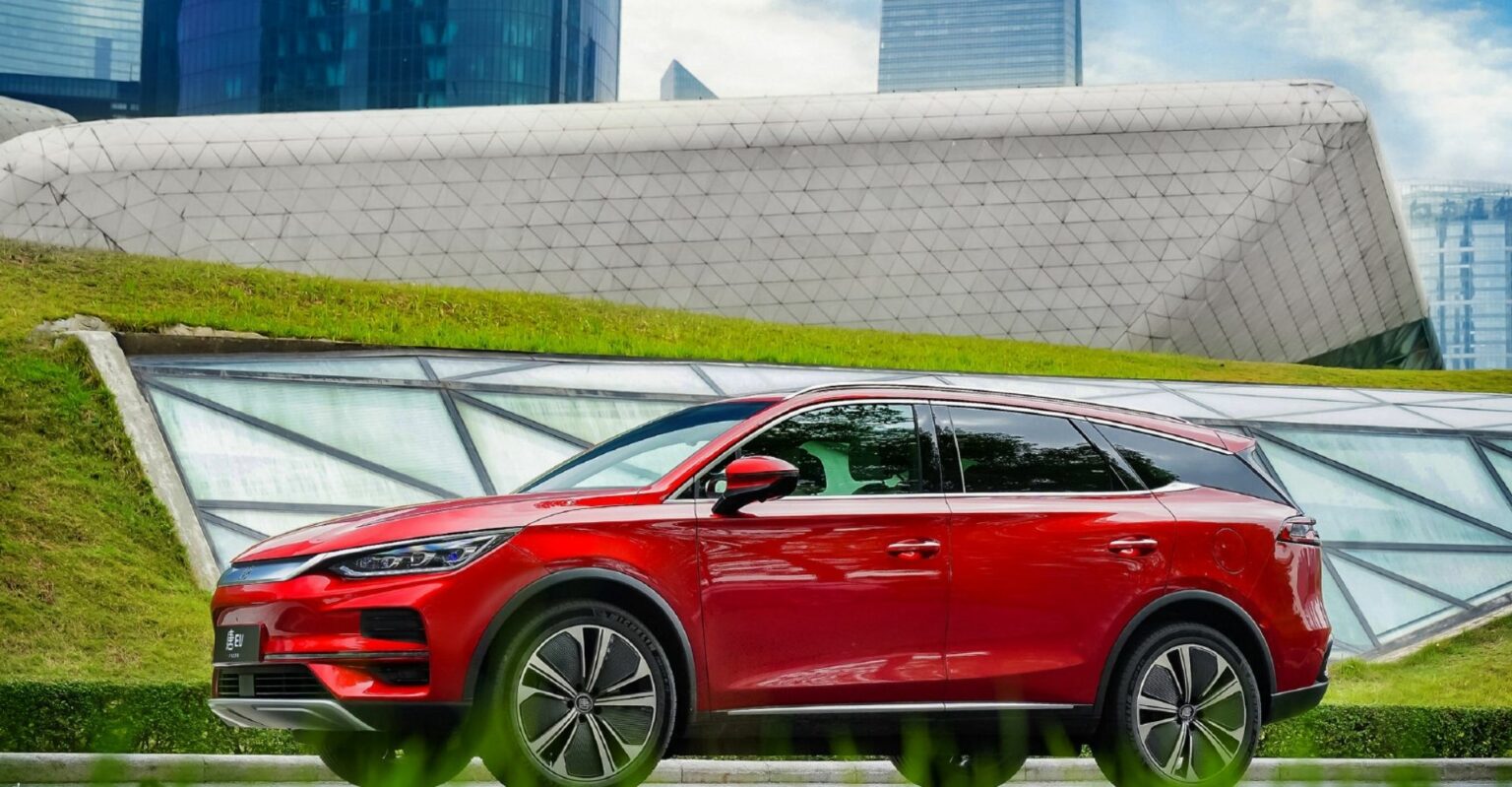 BYD Unveils 2022 Tang EV - Pandaily