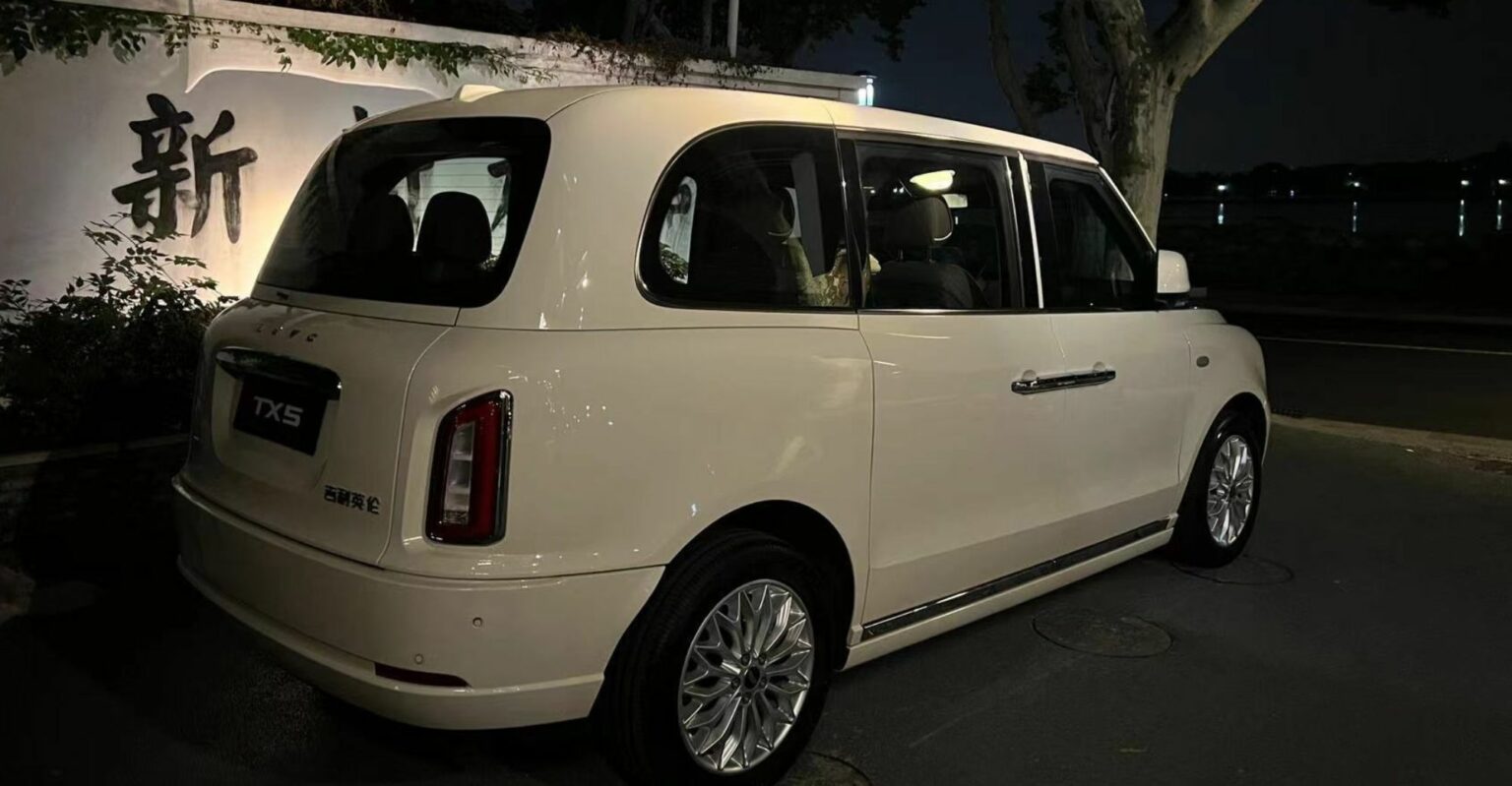 First Look at Geely's New Medium-Sized MPV LEVC TX5 - Pandaily