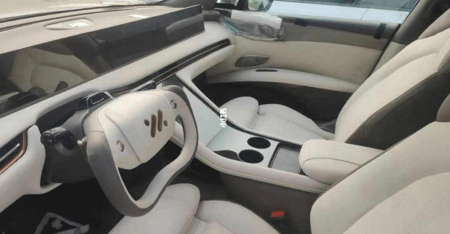 Photos of IM Motors' LS7 SUV Interior Decoration Exposed - Pandaily