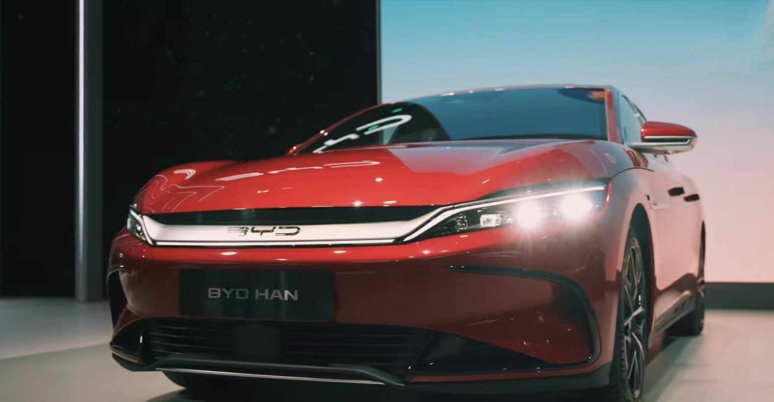 BYD Puts on Display Several Models at Paris Motor Show - Pandaily