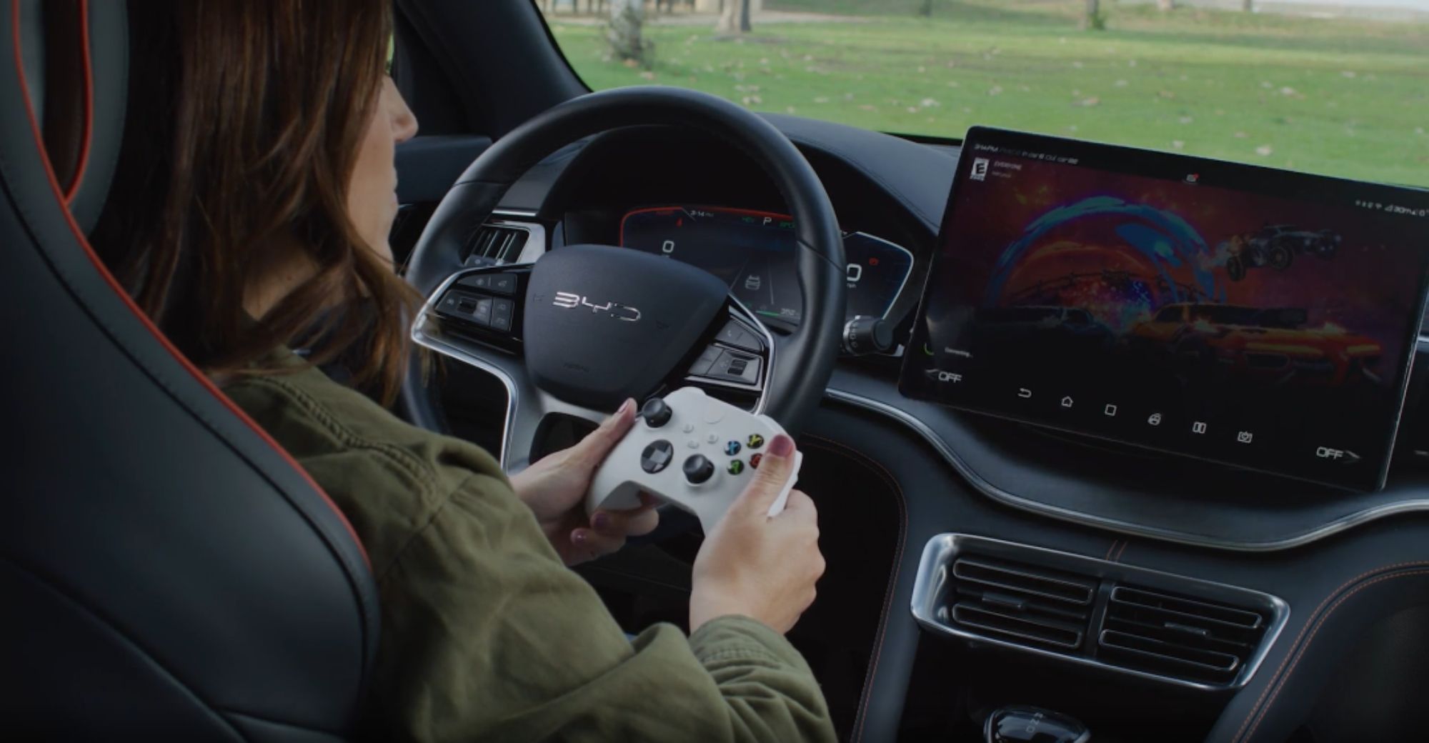 BYD Showcases Smart Cockpit With Nvidia's "GeForce NOW" at CES - Pandaily