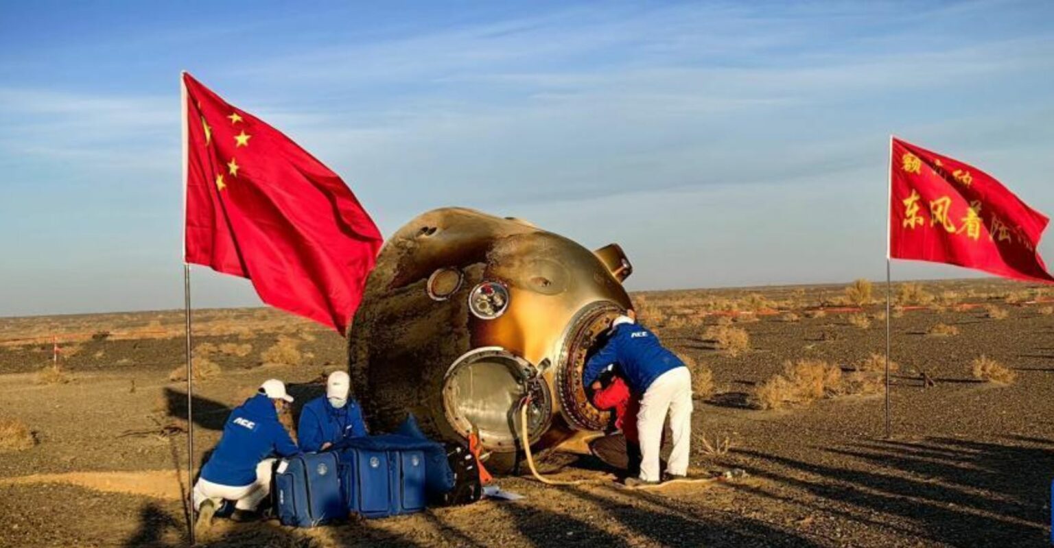 China's Shenzhou-16 Manned Spacecraft Returns Successfully - Pandaily